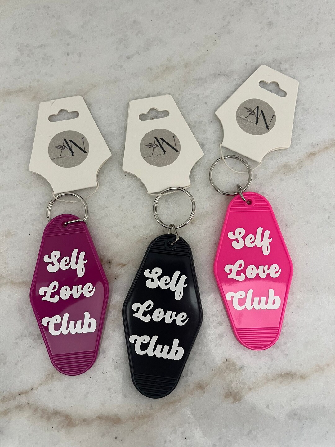 Self Love Club Key Chain Collection Accessory for Car and Lanyards Self ...