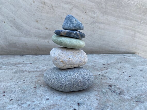 Home & Living Rocks & Geodes Natural Beach Stones I 4 Extra Large Zen ...