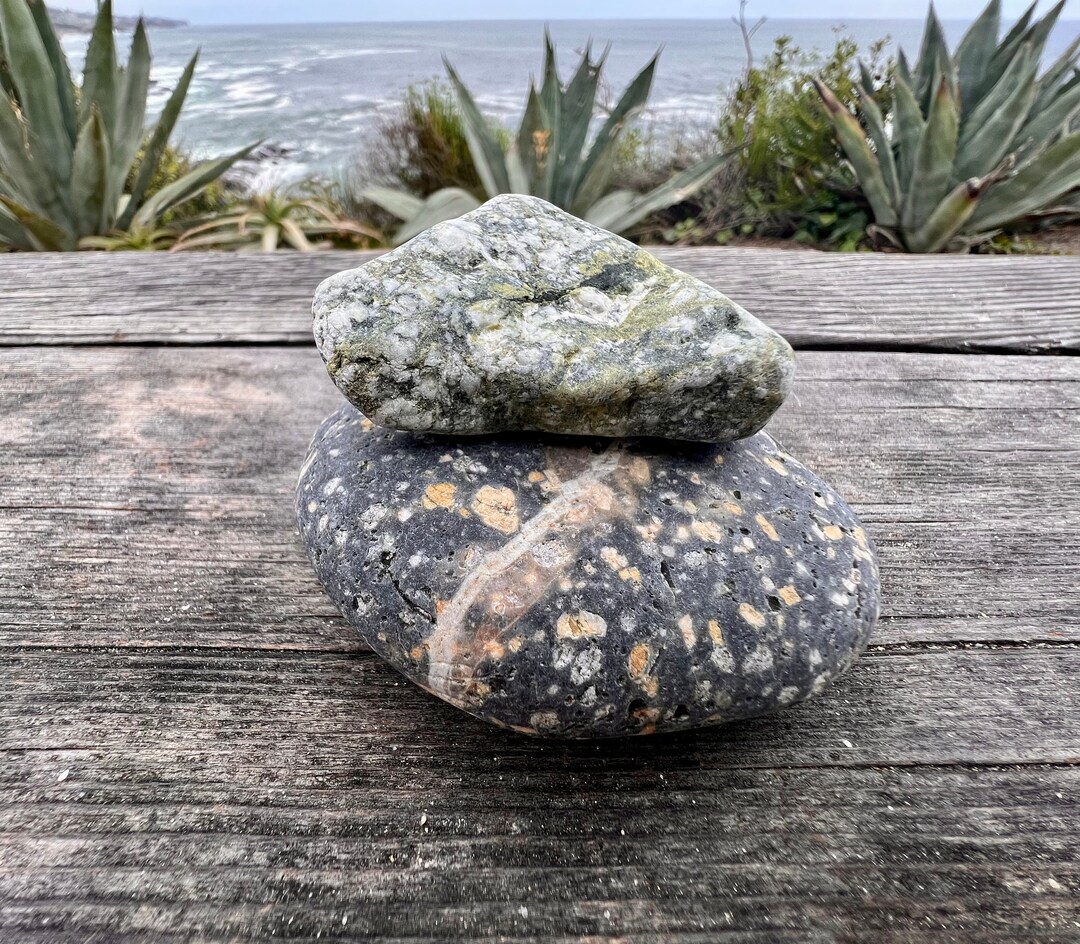 Beach Rocks I Granite Beach Stones I 2.5 - 3.4 Inches I Home Decor I ...