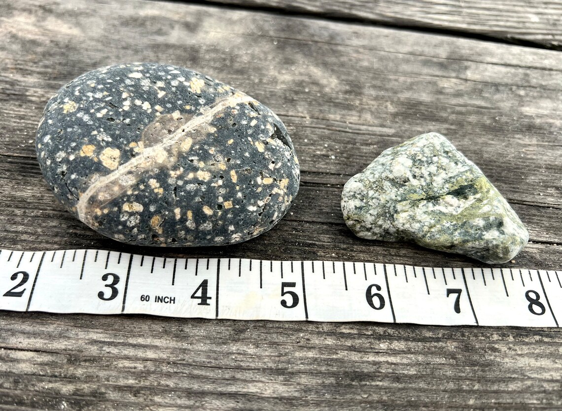 Beach Rocks I Granite Beach Stones I 2.5 - 3.4 Inches I Home Decor I ...