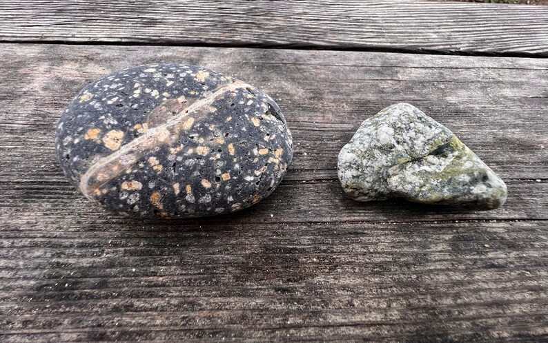 Beach Rocks I Granite Beach Stones I 2.5 - 3.4 Inches I Home Decor I ...