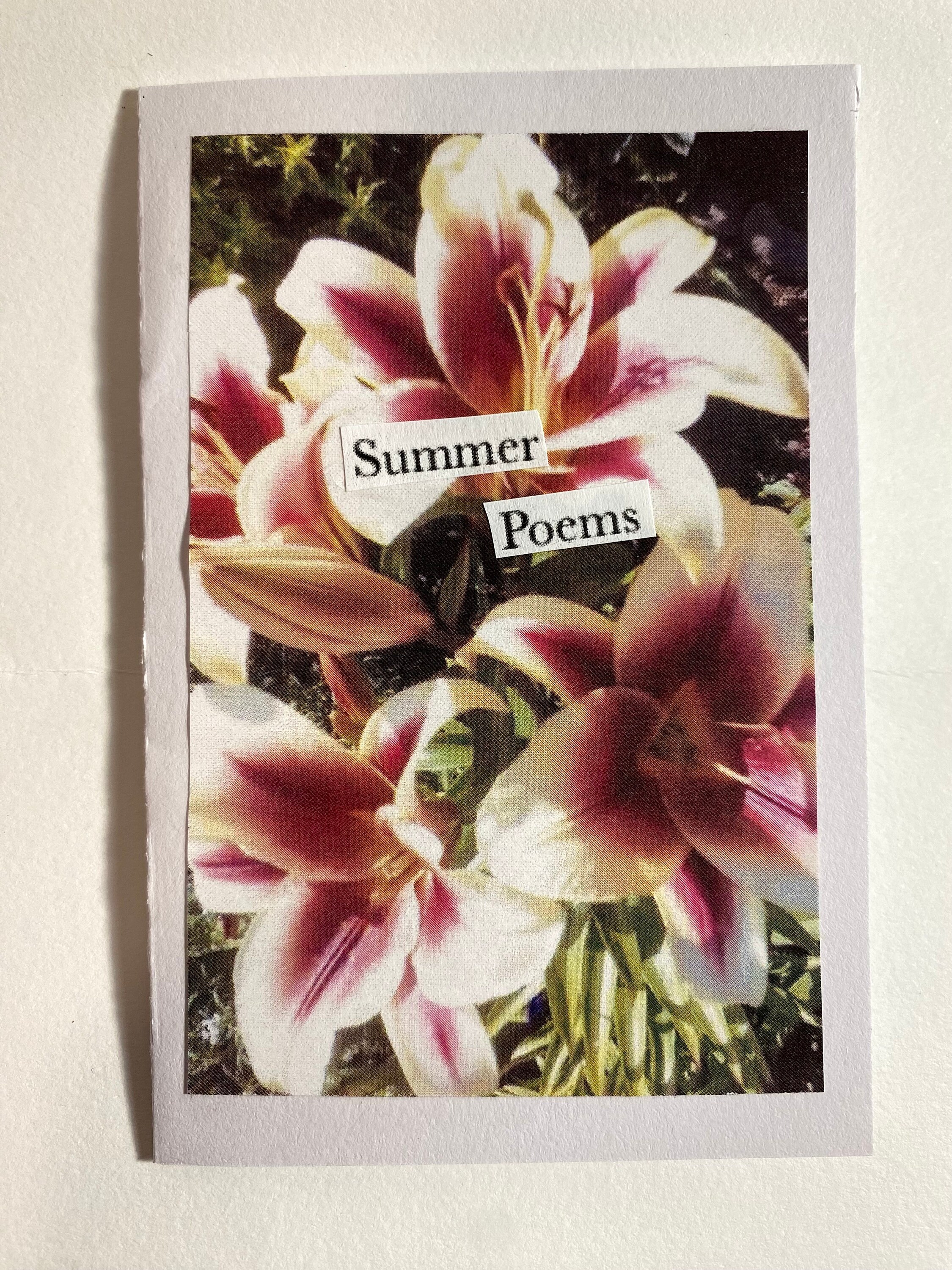 Summer Poems Zine 2024 - Etsy