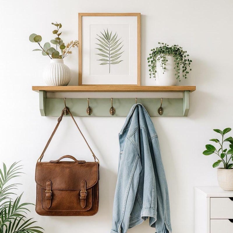Bronze Hooks Shelf - Etsy UK
