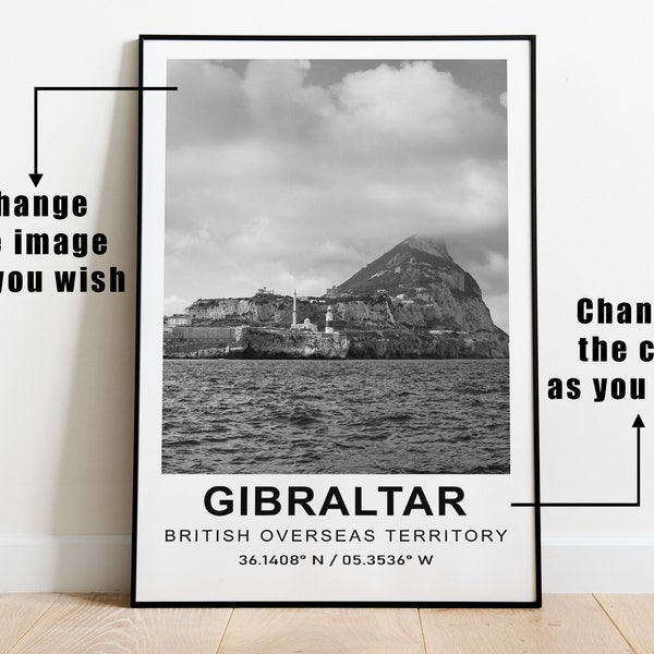Gibraltar Poster - Etsy