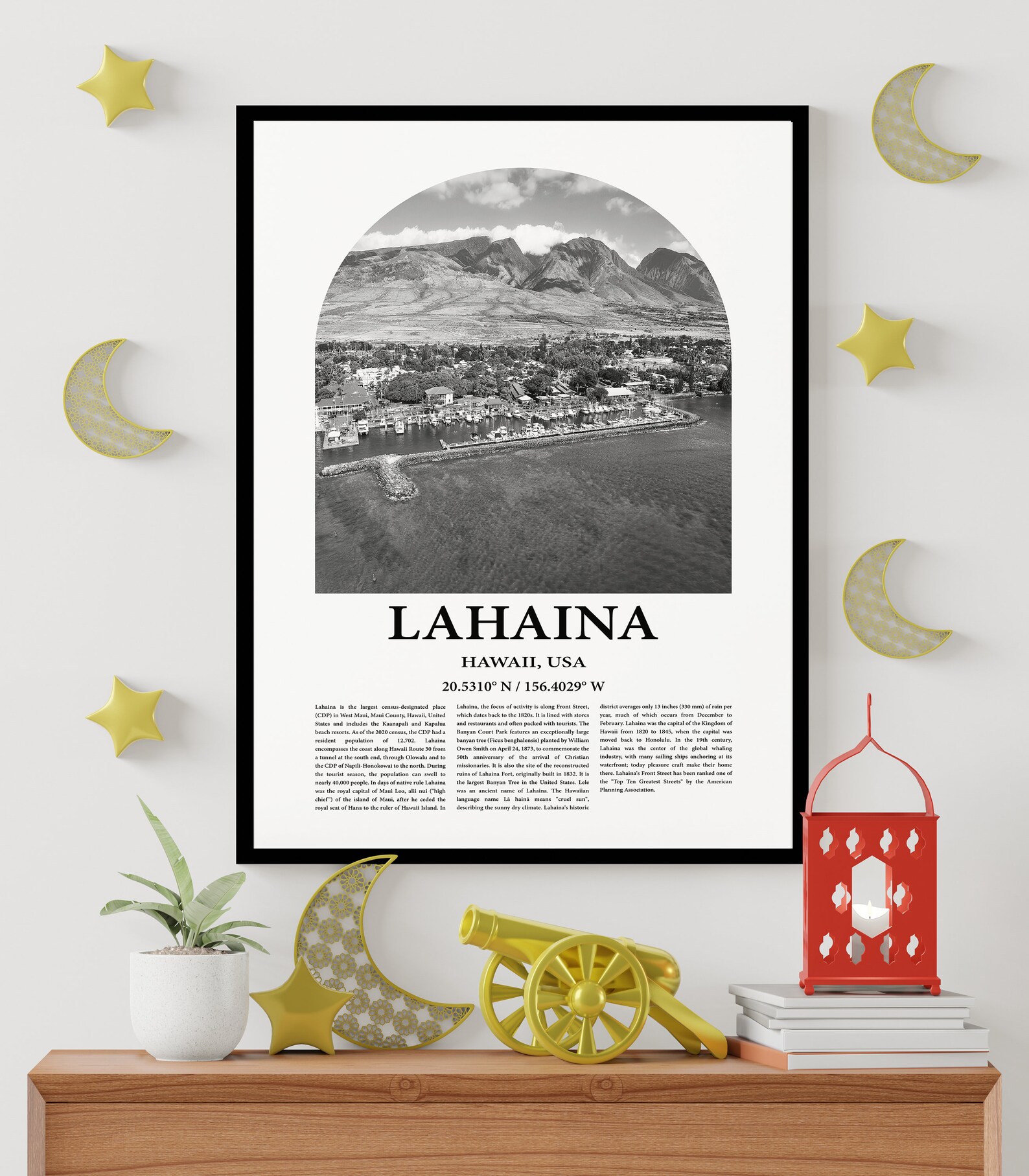 Lahaina Poster Inspired Newspaper, Lahaina Print, Lahaina Photo ...