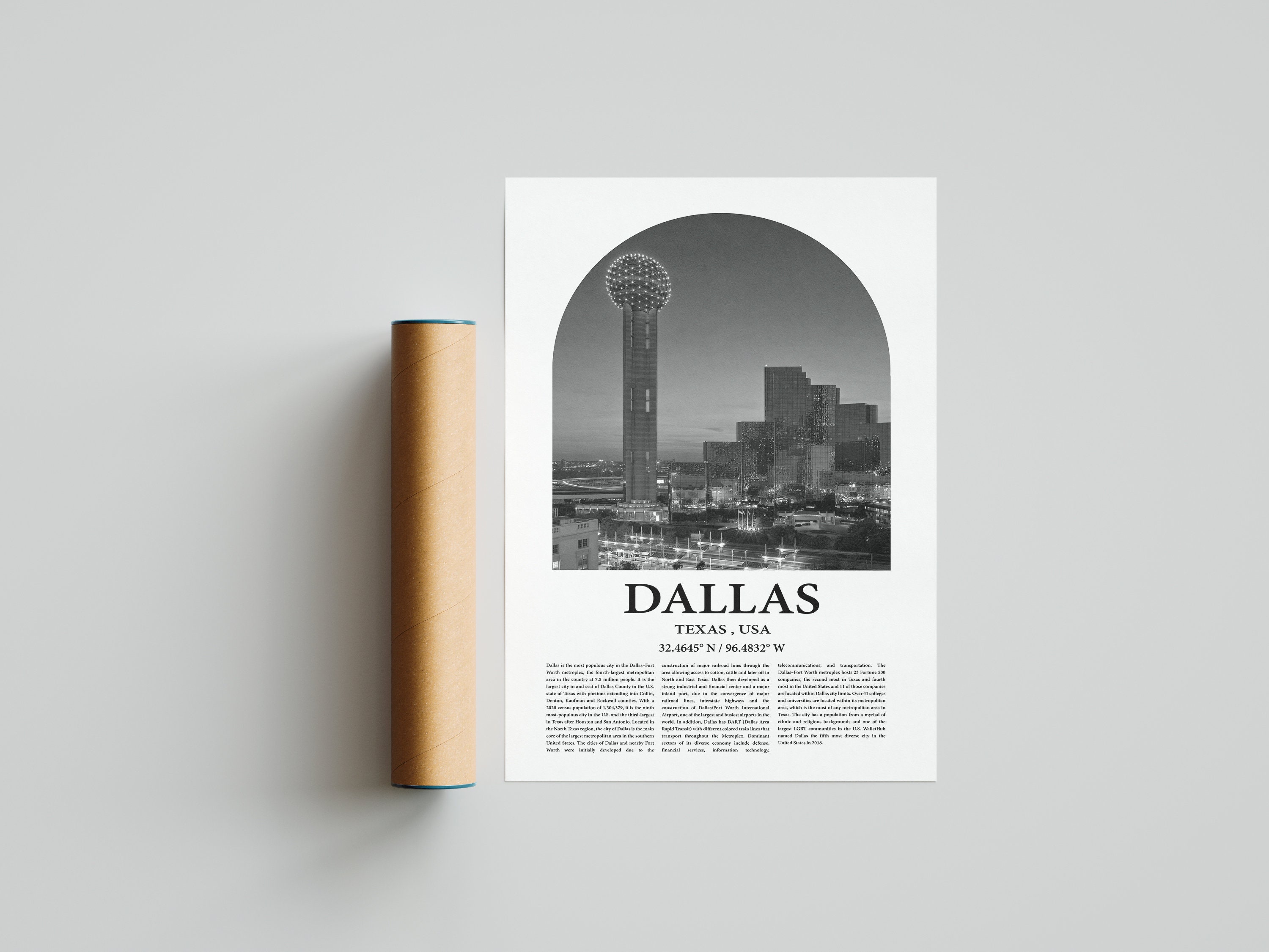 Dallas Poster Inspired Newspaper Dallas Art Dallas Photo - Etsy