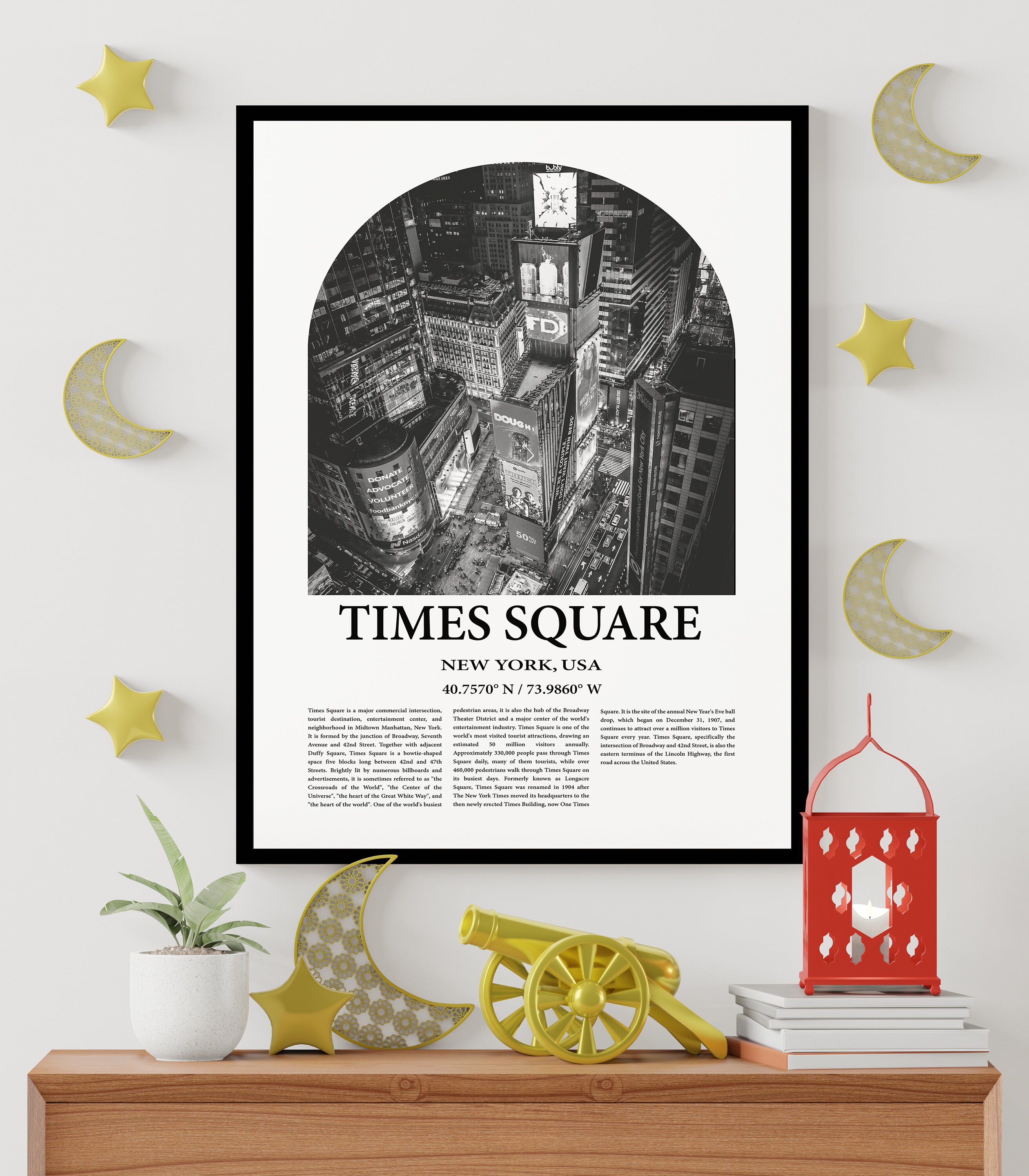 Times Square Poster Inspired Newspaper Times Square Print - Etsy