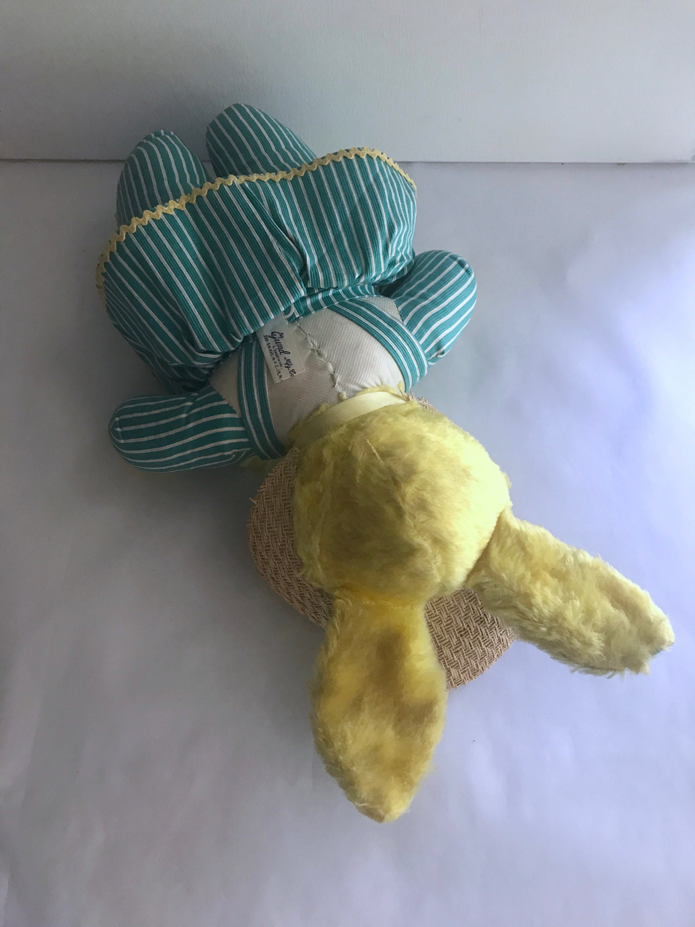 Rare Vintage 1940s GUND Creation Dressed GIRL BUNNY Rabbit Stuffed ...