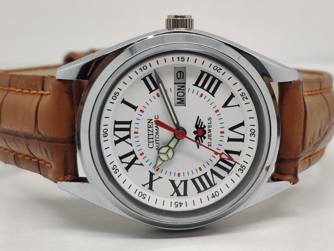 Vintage Citizen Automatic 8200A With 17J Japan Movement Day/day Men's ...