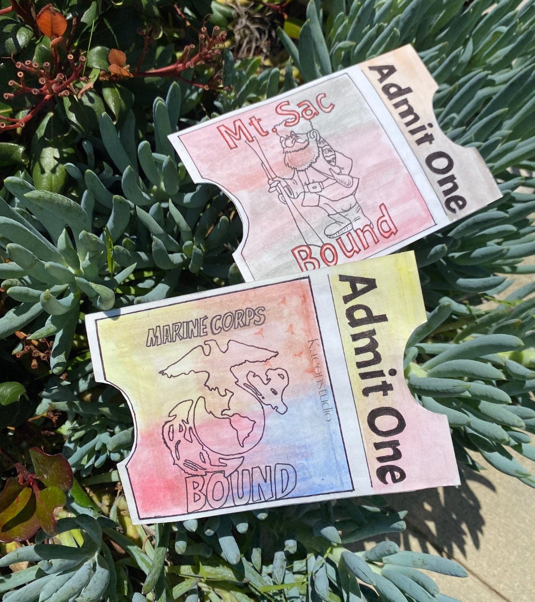 Graduation Admit One Card - Etsy