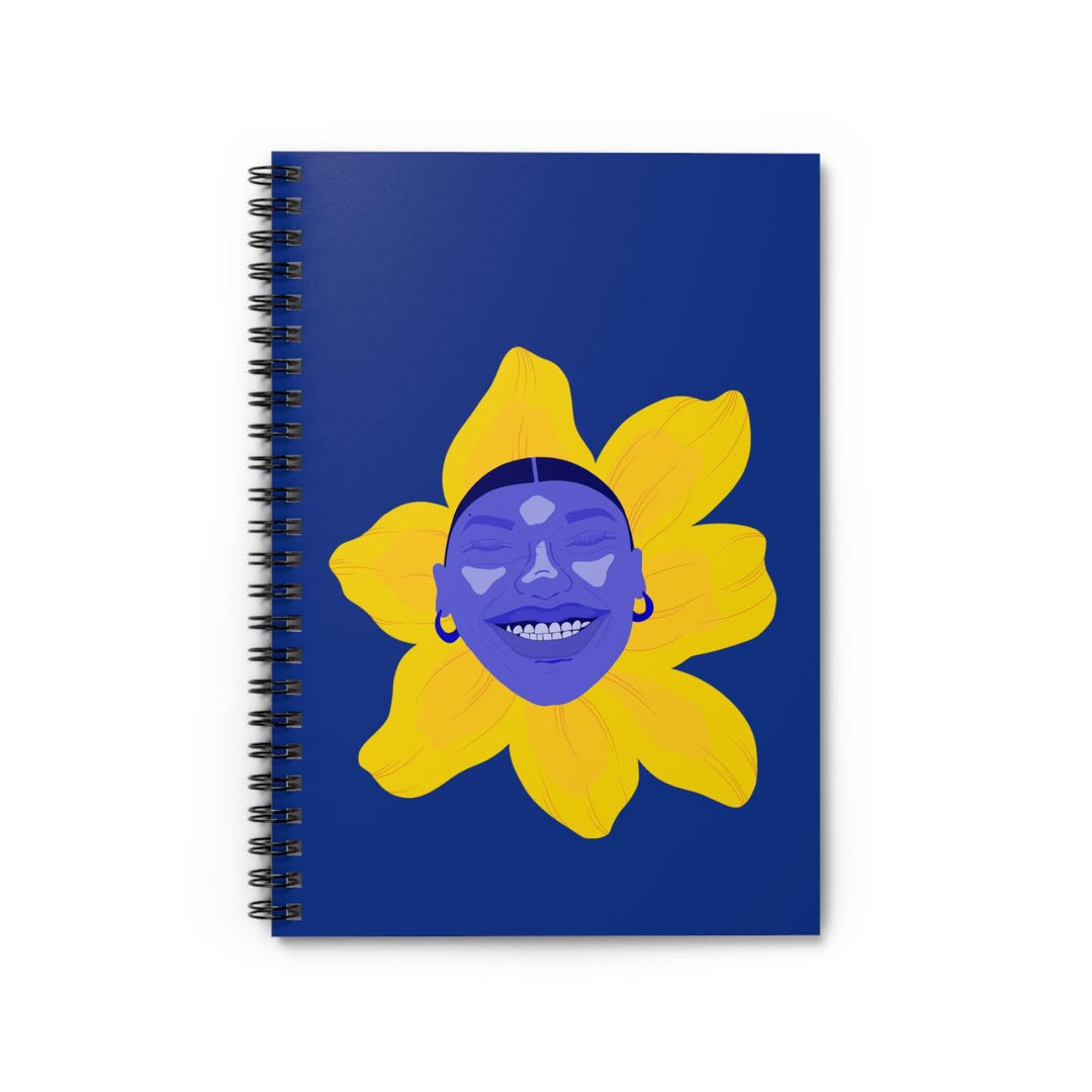 Blossomed Baddie Spiral Notebook | Ruled Line - Etsy
