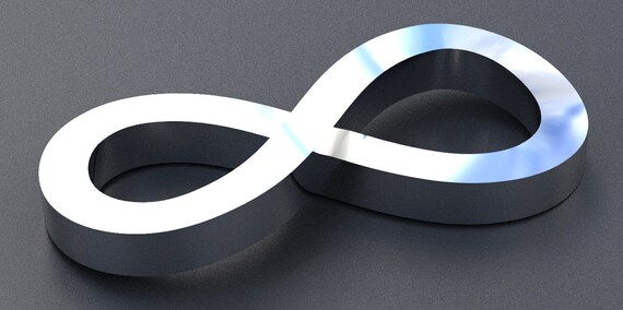 Inifinity Pendant STL File Only | Etsy
