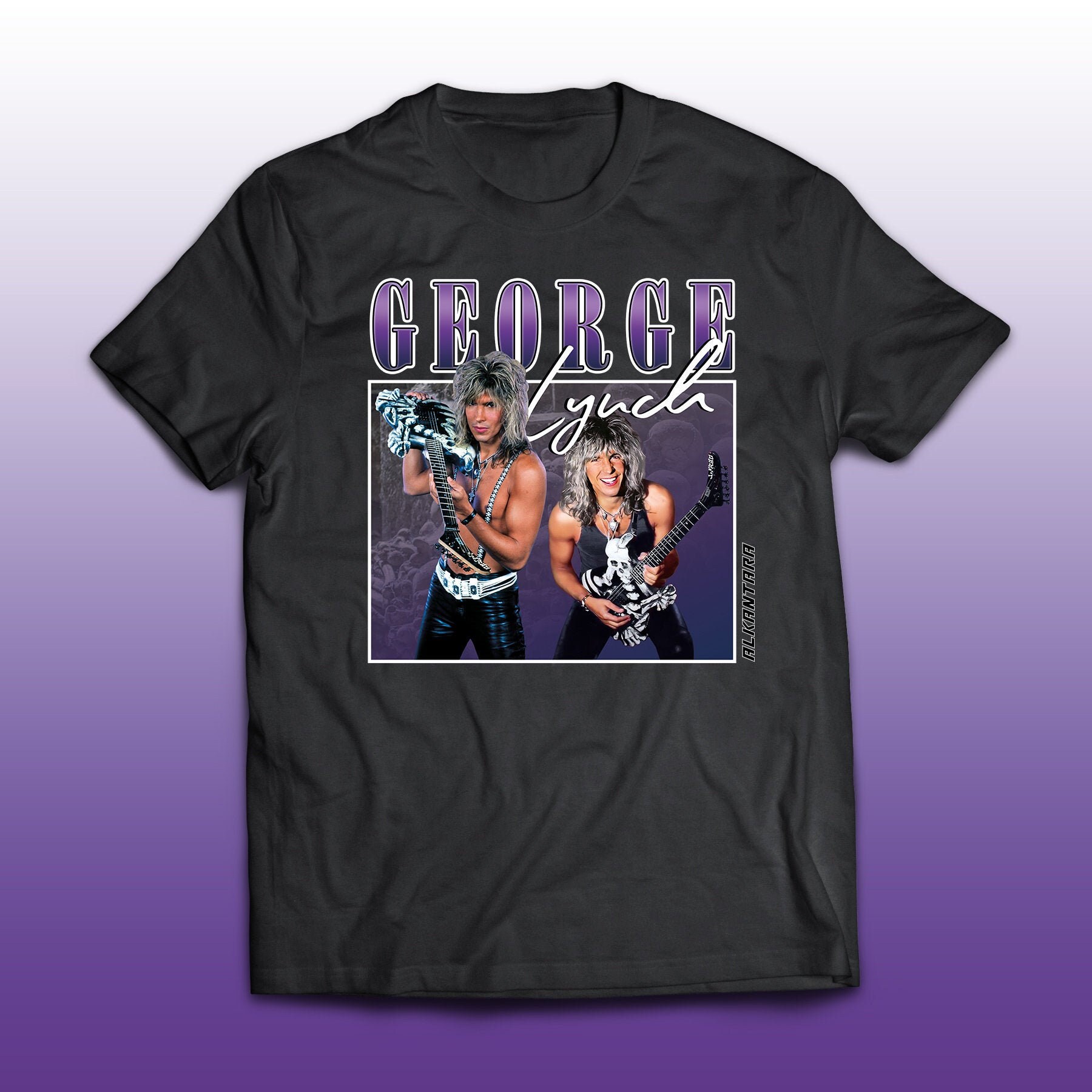 George Lynch Shirt Sizes S to 3XL 100% Cotton Black or | Etsy