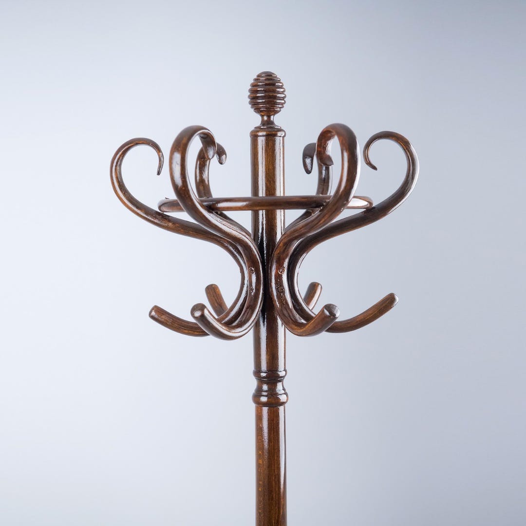 Thonet Coat Rack/ Standing Coat Rack Vintage/ Antique Thonet Coat Rack ...
