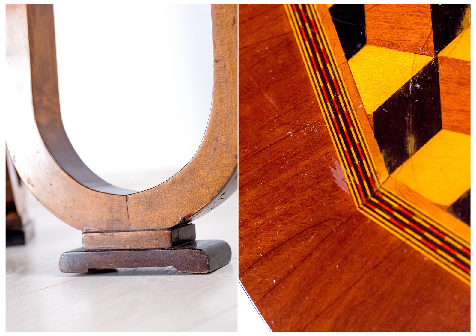 Art Deco Coffee Table/ Art Deco Table/ Vintage Coffee Table/ Vintage ...