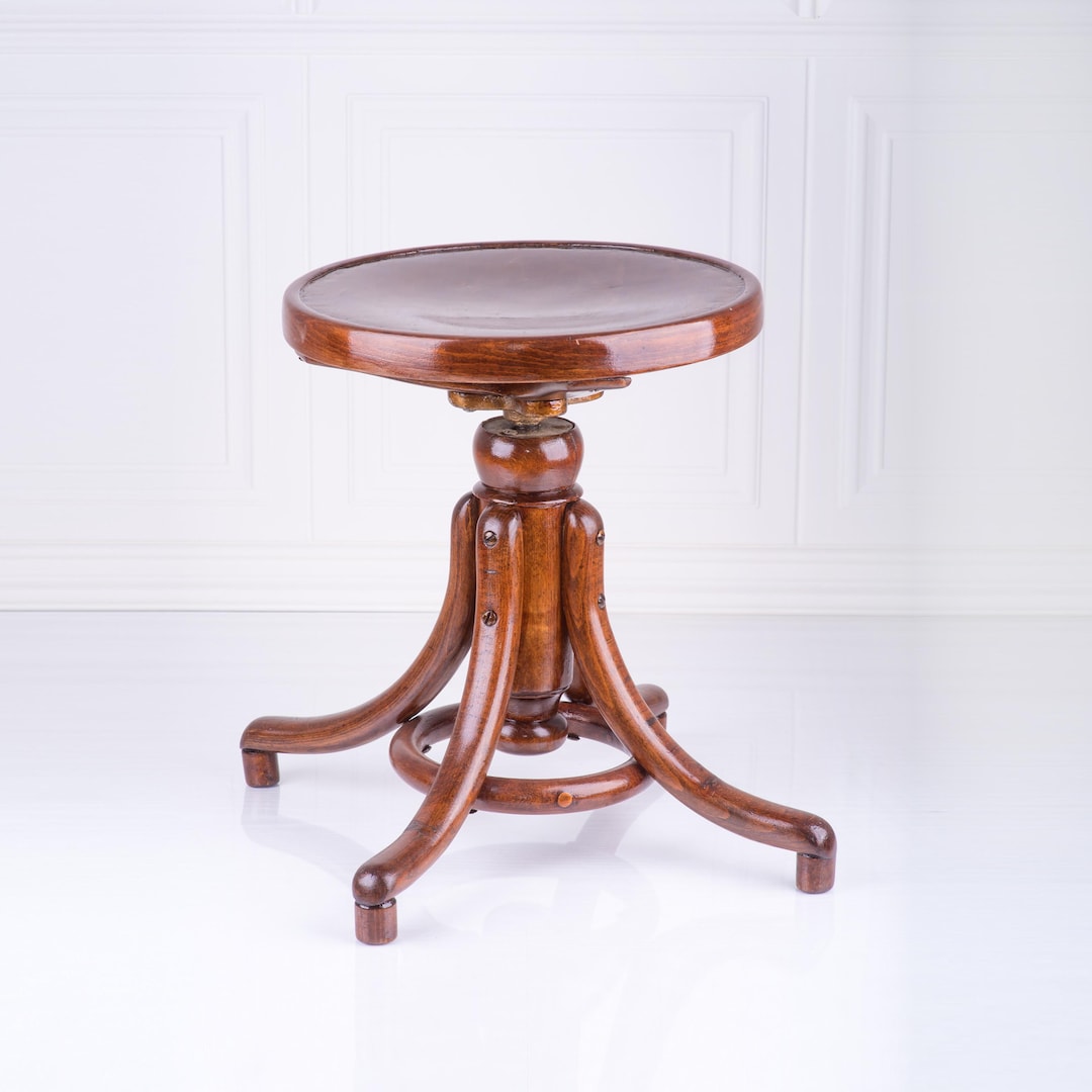 Thonet Counter Stool/ Thonet Piano Stool/ Thonet Bentwood Chair/ Josef ...