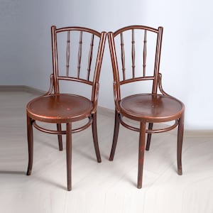 Vintage Thonet Chairs/ Thonet Chairs Antique/ Thonet Dining Chairs ...