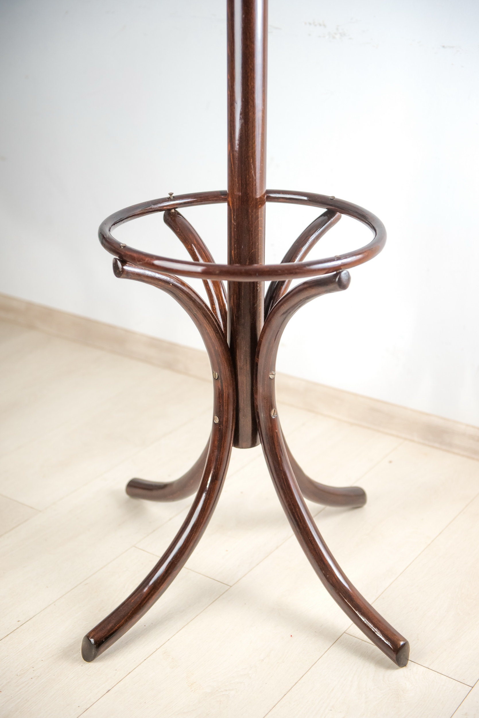 Vintage Bent Wood Coat Rack/ Antique Thonet Coat Rack/thonet Bentwood ...