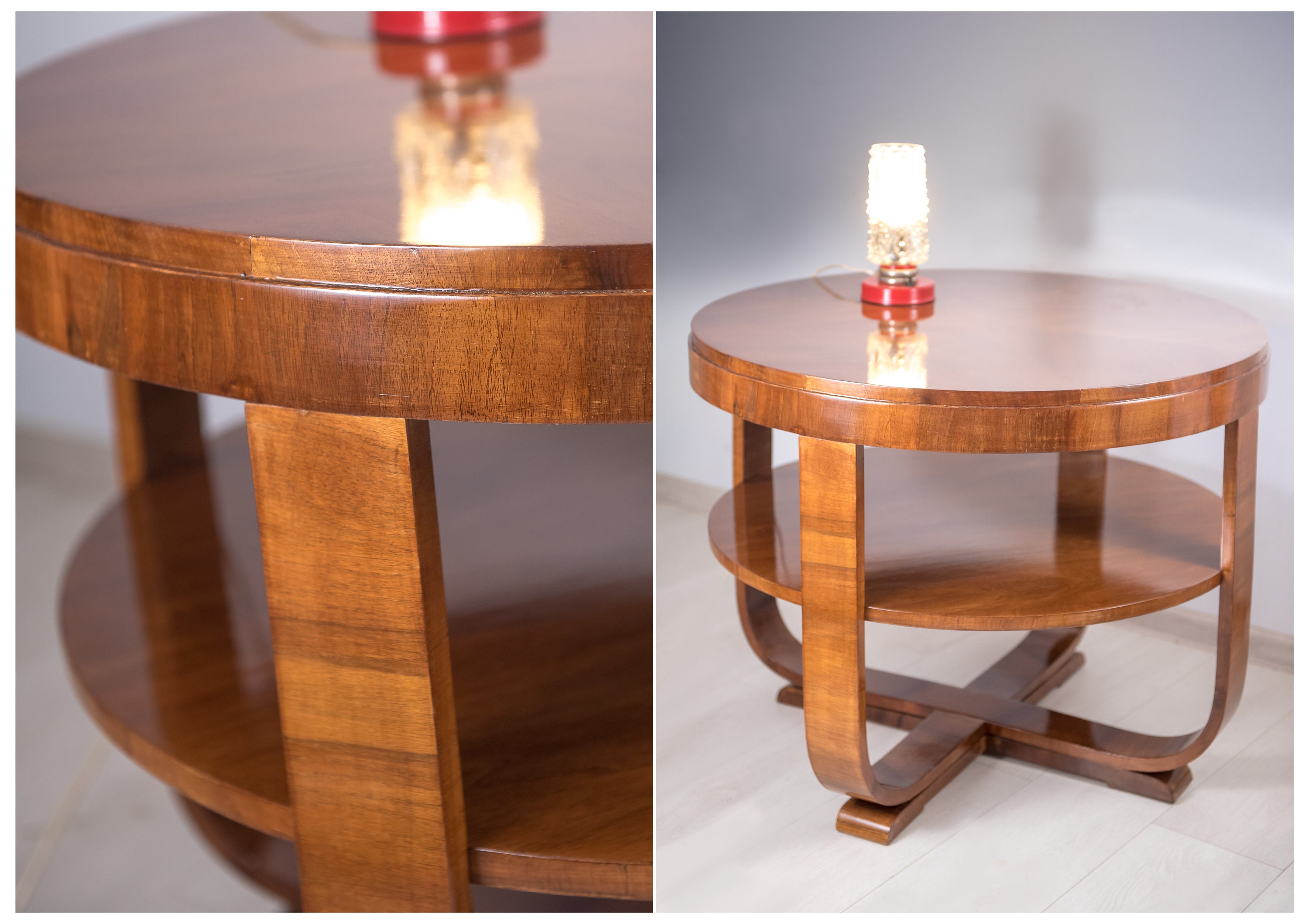 Art Deco Table Vintage/ Art Deco Coffee Table/ Vintage Coffee Table ...