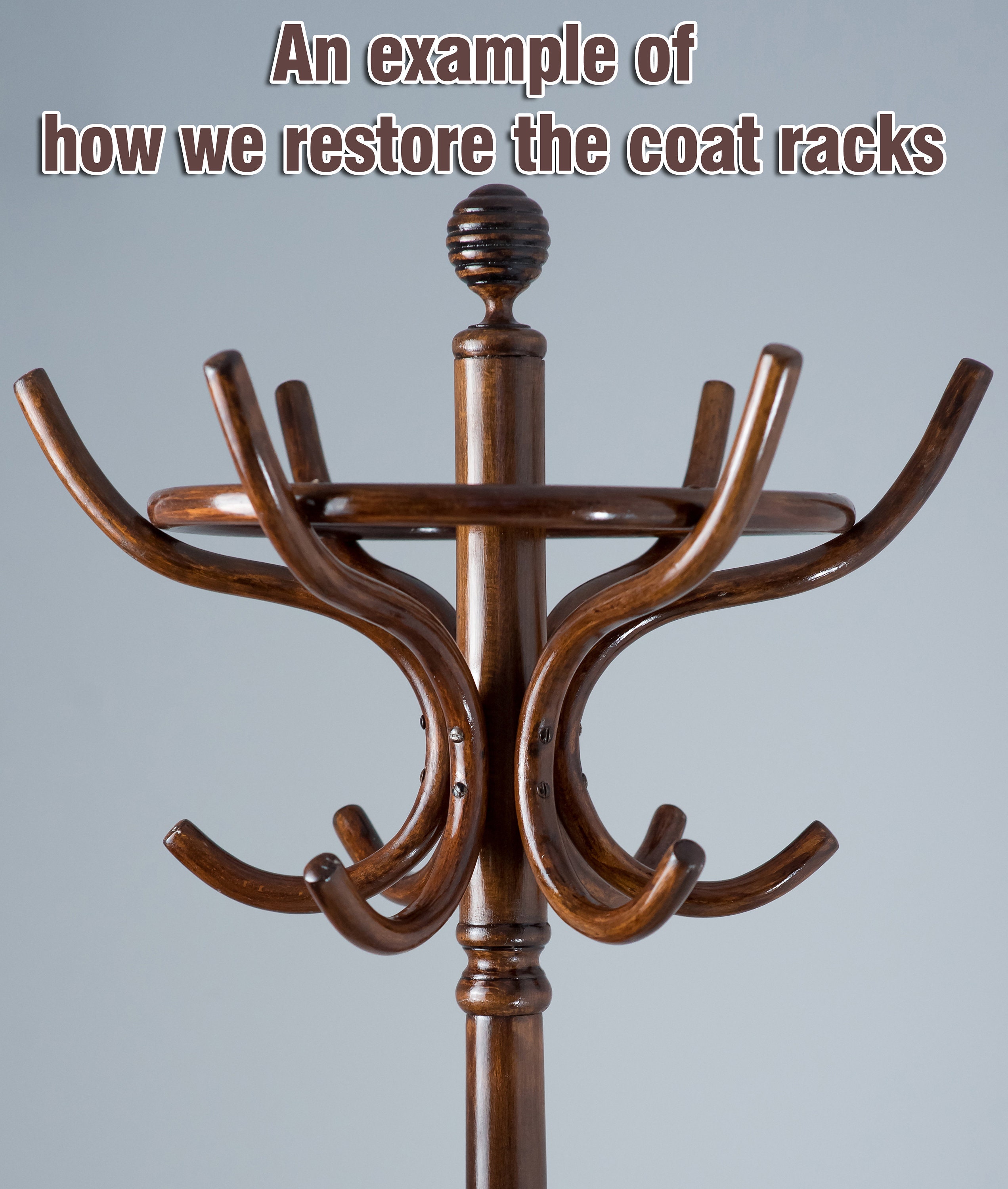 Thonet Coat Rack/ Standing Coat Rack Vintage/ Bentwood Wall - Etsy