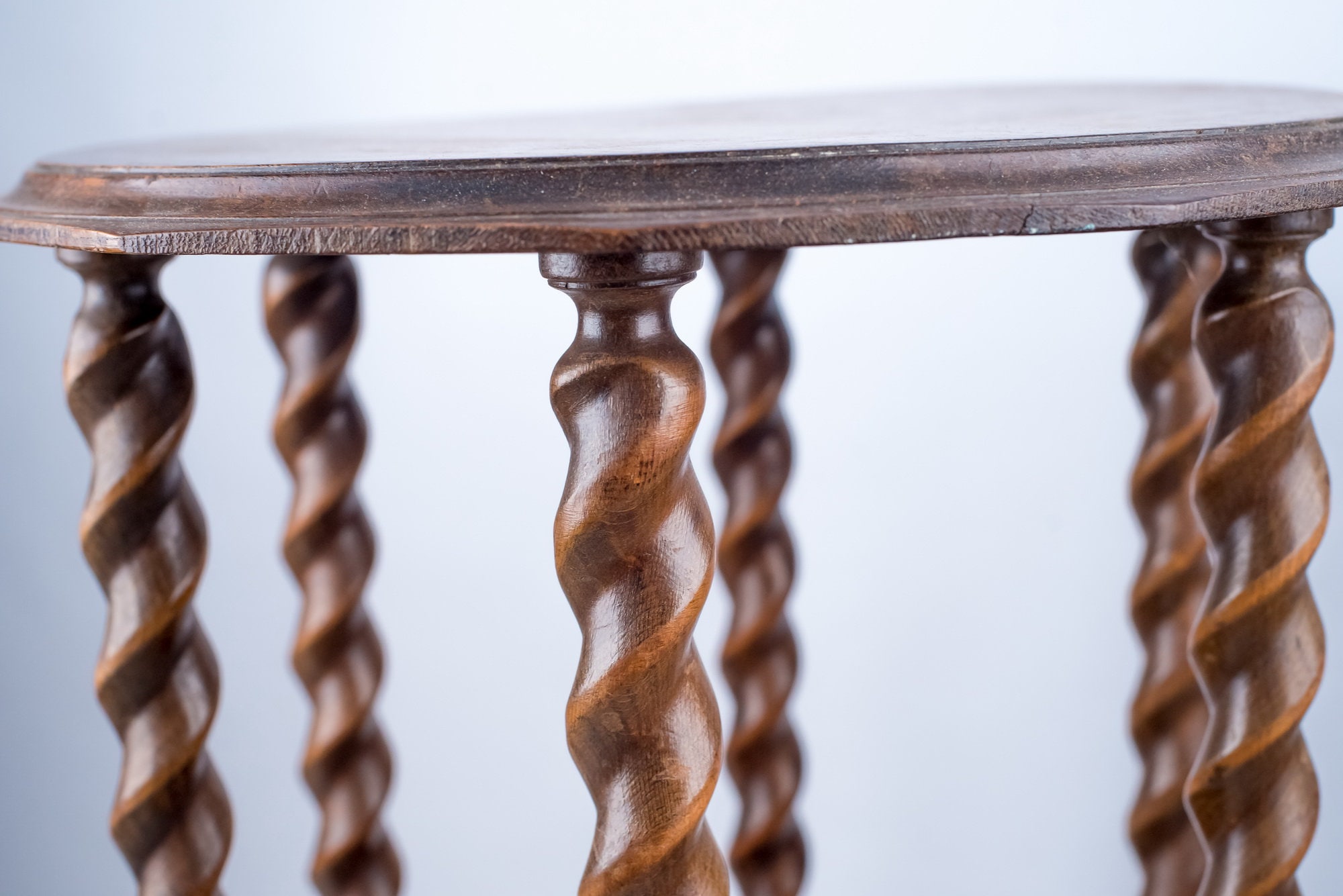 Barley Twist Table/ Barley Twist Table Legs/ Art Deco Table Vintage ...