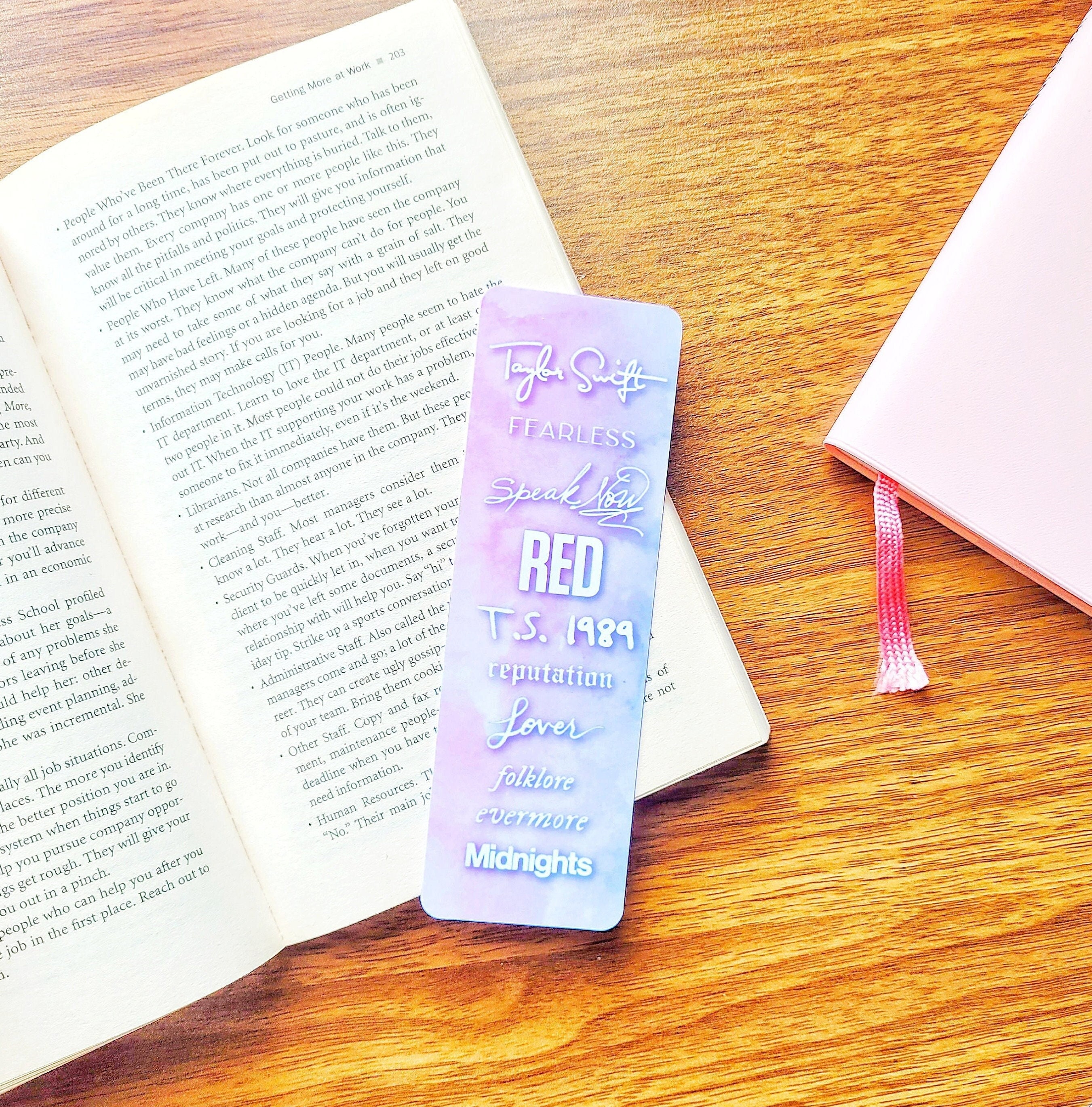 TS ERAS TOUR Bookmark Eras Merch Handmade Bookmarks - Etsy