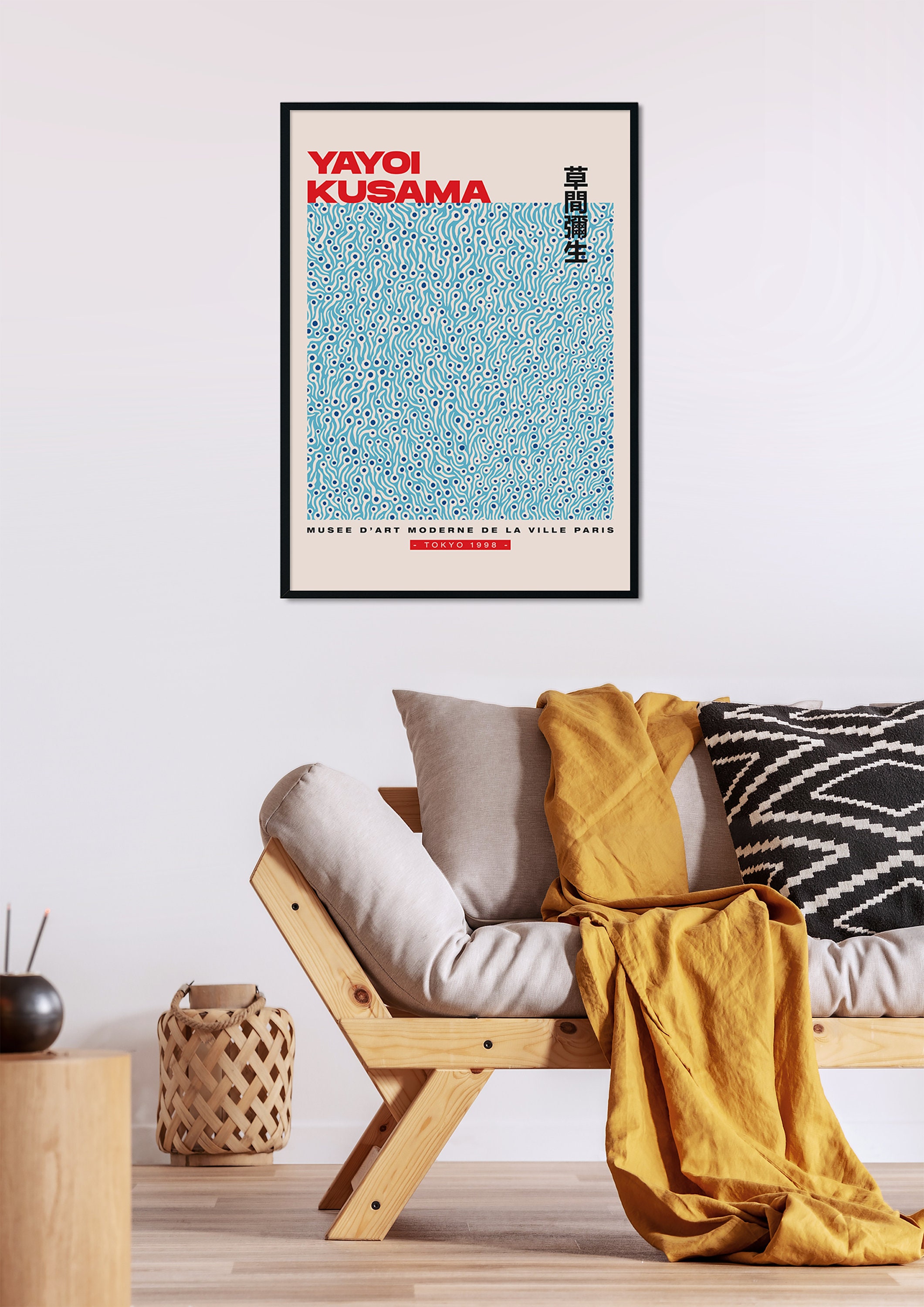 Yayoi Kusama Print - Exhibition Poster - Yayoi Kusama Poster