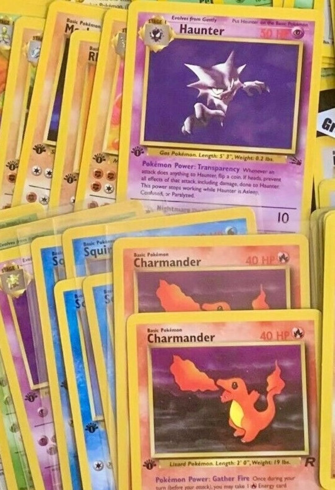 First Edition Pokémon Card Authentic Real Original 151 Pokemon Cards ...