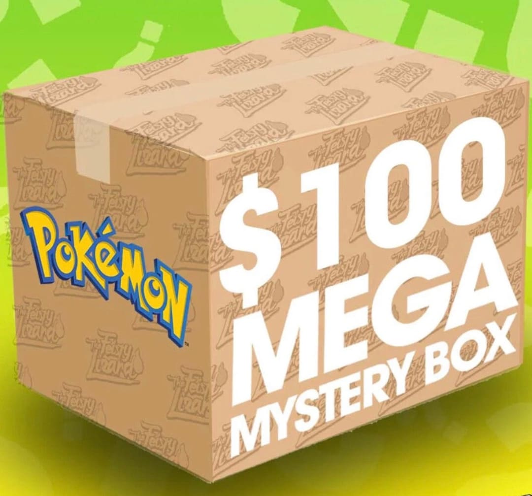 MEGA Pokemon Mystery Box PSA Graded Card Booster Pack 5 Ultra Rare ...