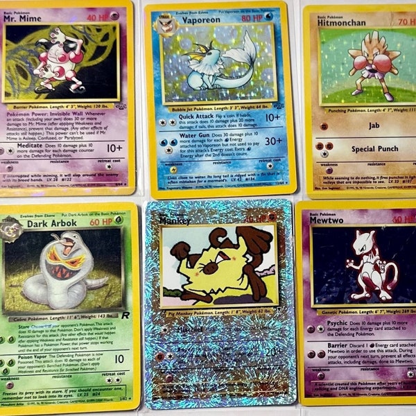 Pokemoncards Mystery Box 1st Edition - Etsy