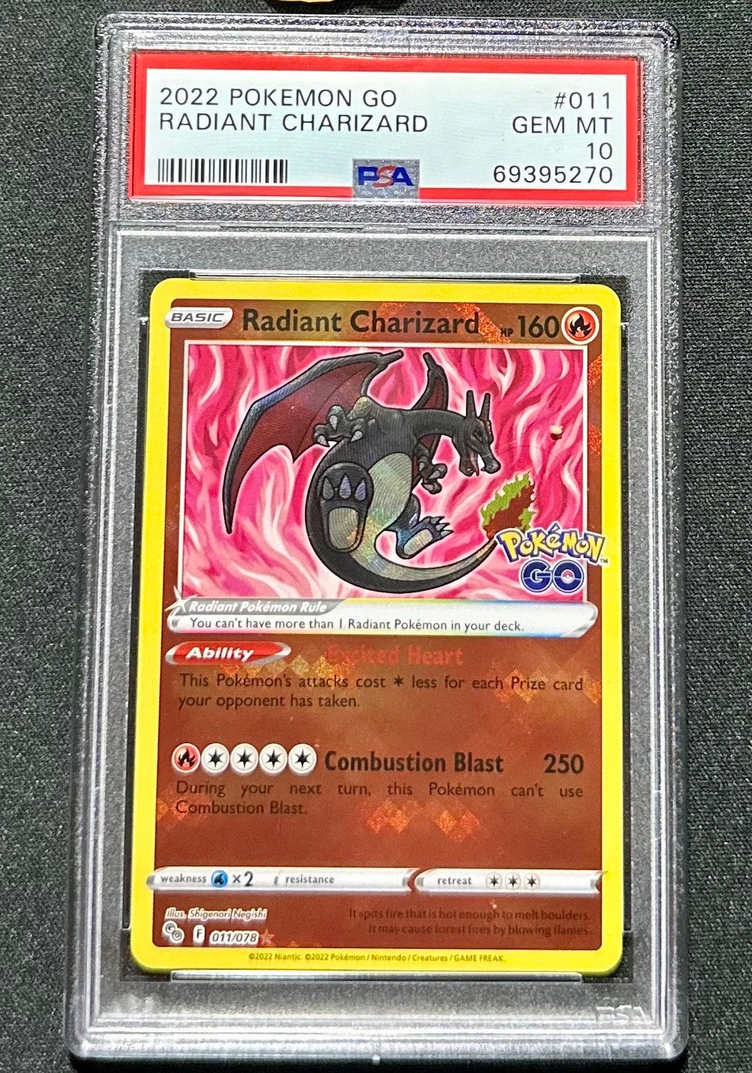 PSA 10 Graded Pokemon Card + 5 Ultra Rare Pokémon Cards Mystery Box - 100% AUTHENTIC Original ...