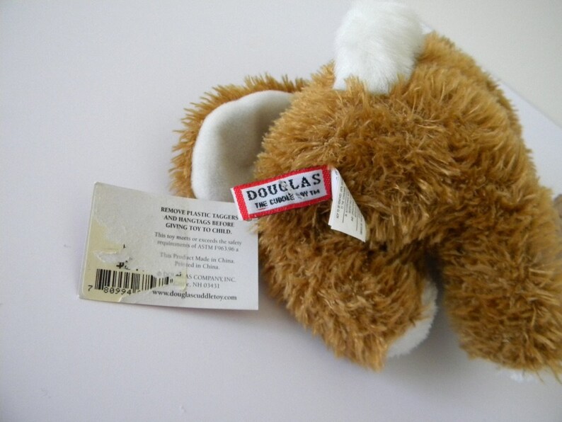 Vintage Douglas Cuddle Toy Plush Brown Floppy Eared Bunny Rabbit ...