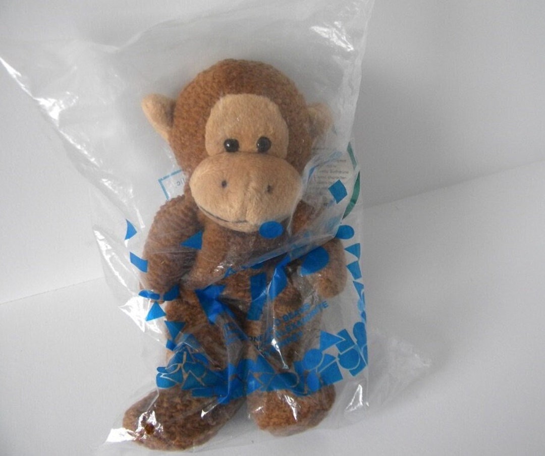 Vintage Avon Full O Beans Coconut the Monkey Plush Brown Birthstone ...