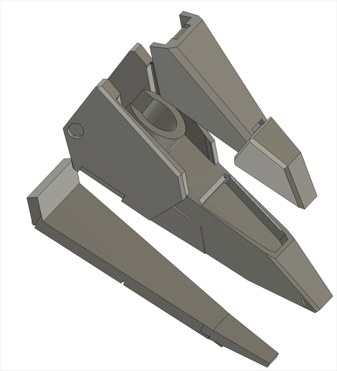 1/144 Aerial Rebuild 3D Printing Conversion Kit for HG Gundam Aerial ...