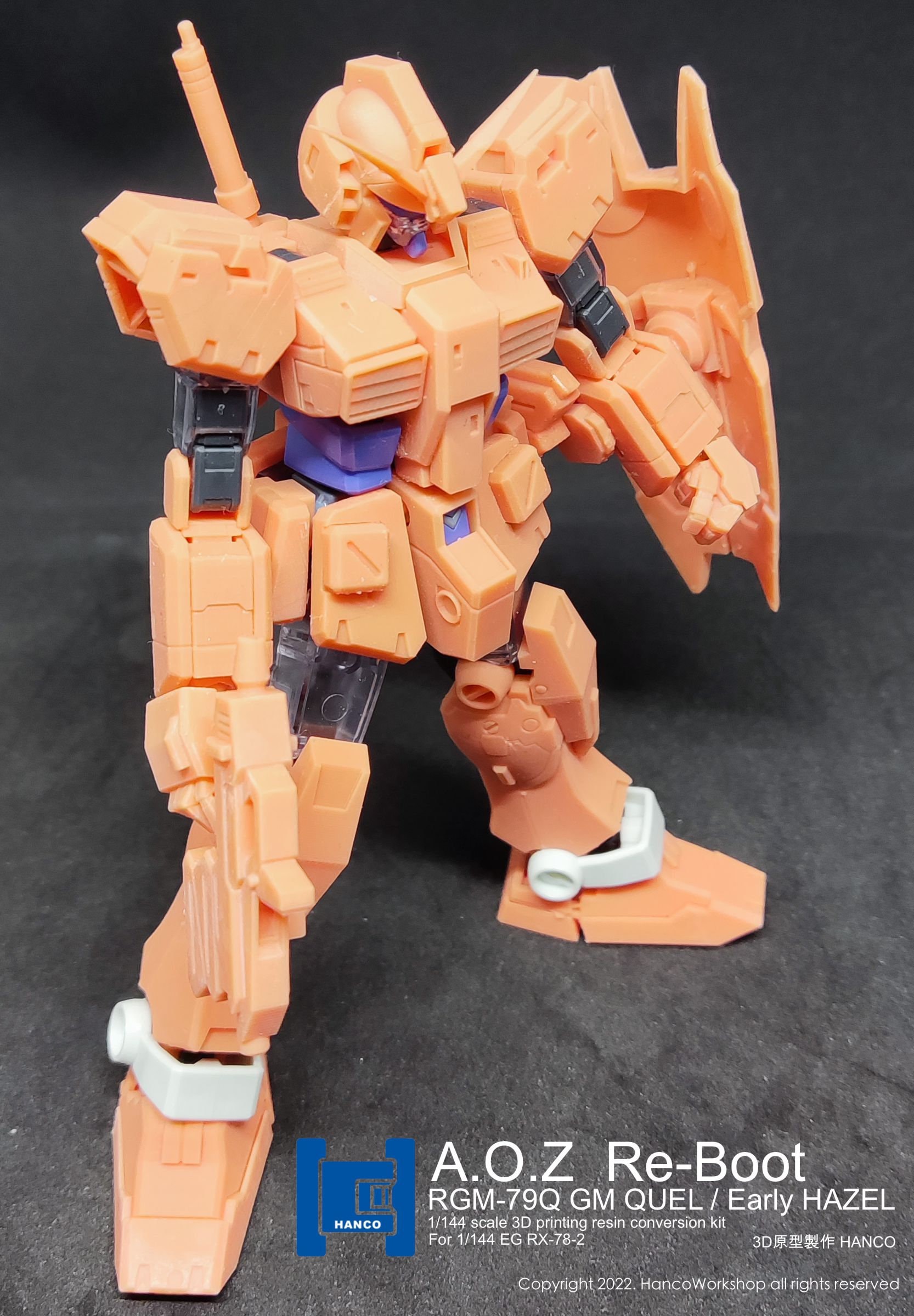 A.O.Z Re-boot RGM-79Q Gm Quel / Early Hazel 3D Printing - Etsy Canada