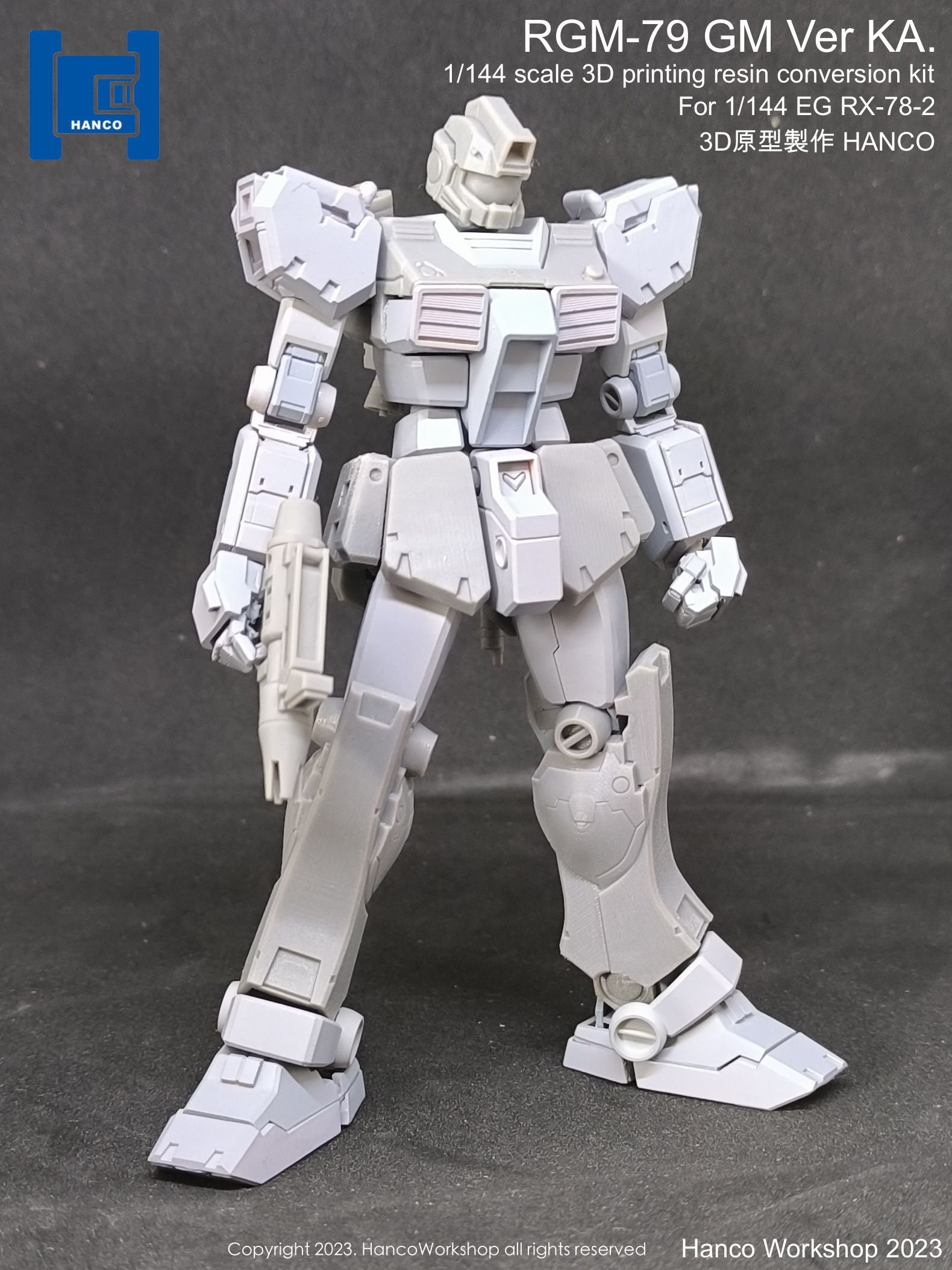 1/144 RGM-79 Gm Ver. Ka 3D Printing Conversion Kit for EG RX-78-2 - Etsy