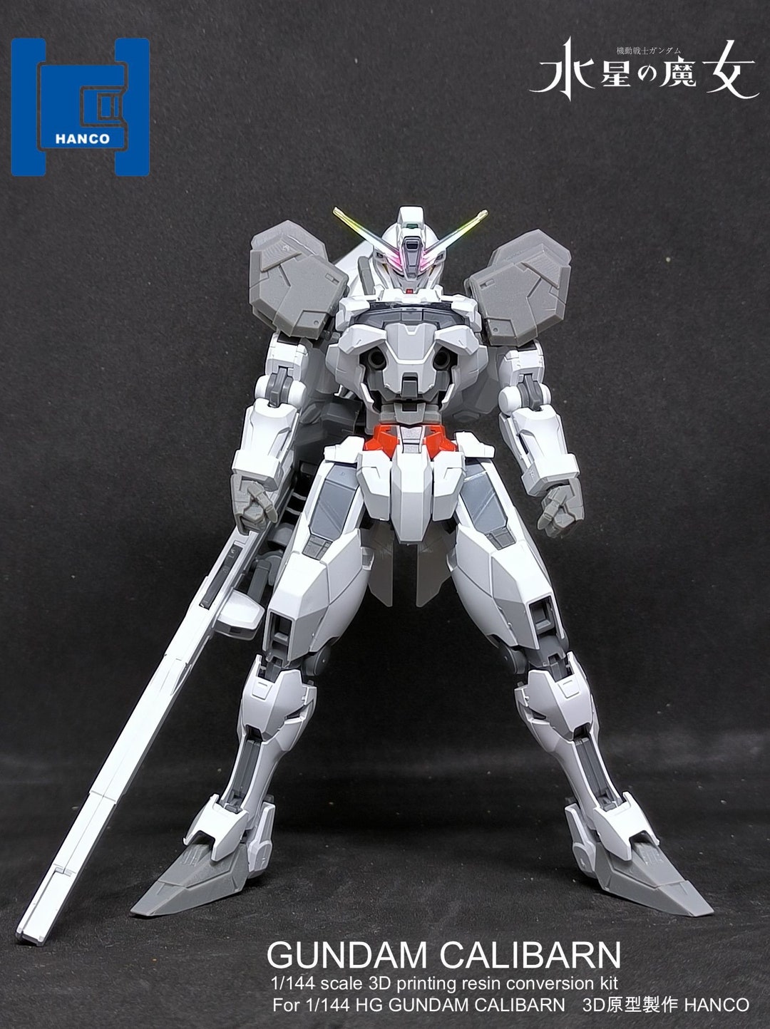 1/144 Calibarn 3D Printing Conversion Kit for HG Gundam Calibarn - Etsy