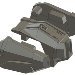 1/144 Aerial Rebuild 3D Printing Conversion Kit for HG Gundam Aerial ...