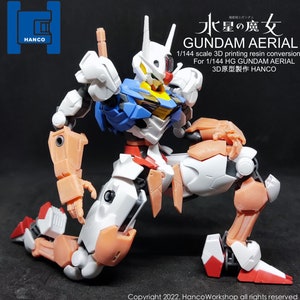 1/144 Aerial 3D Printing Conversion Kit for HG Gundam Aerial - Etsy