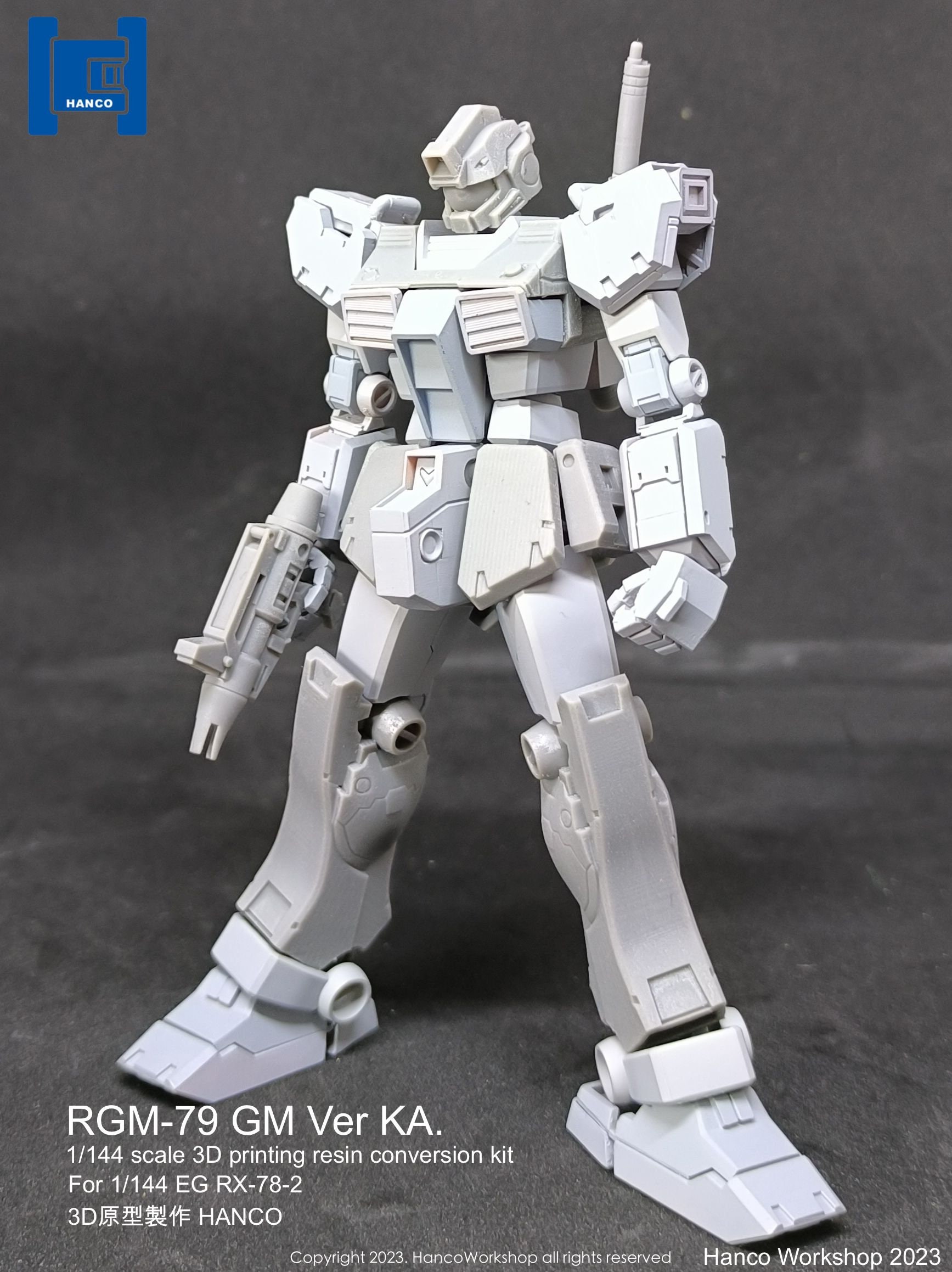 1/144 RGM-79 Gm Ver. Ka 3D Printing Conversion Kit for EG RX-78-2 - Etsy
