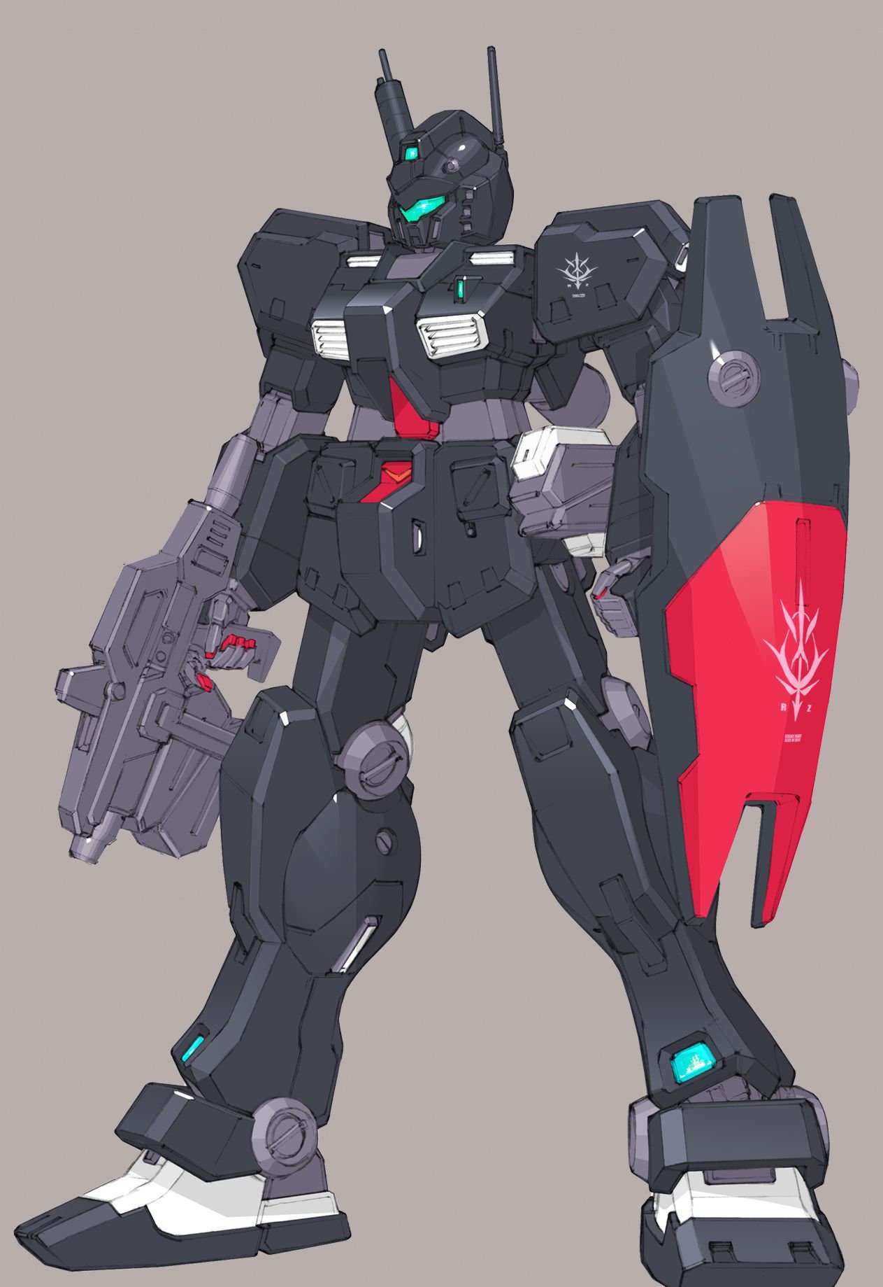 A.O.Z Re-boot RGM-79Q Gm Quel / Early Hazel 3D Printing Conversion Kit ...