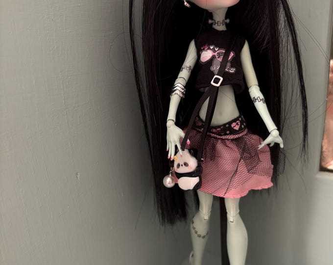 OOAK Custom Monster High Doll Repaint/reroot Frankie Stein - Etsy