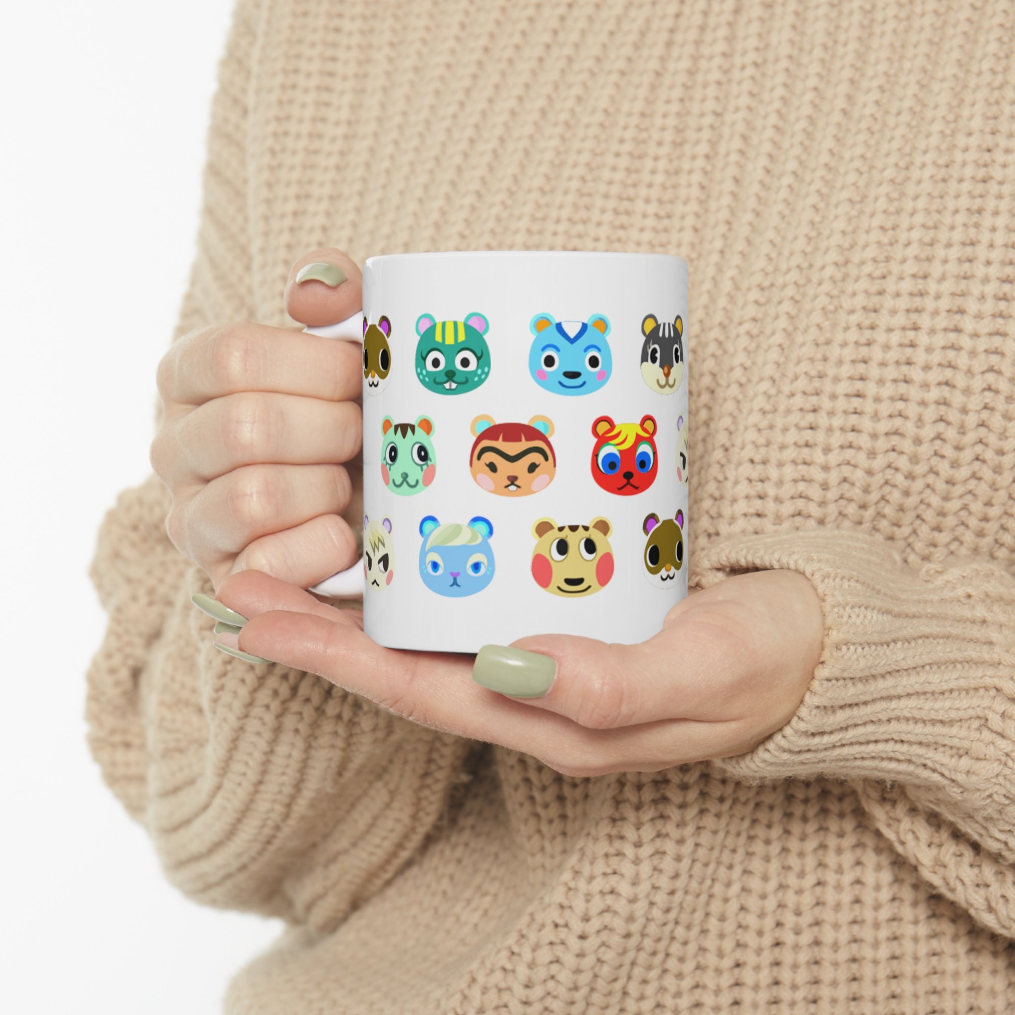 Custom ACNH Villagers Mug Personalized Animal Crossing New Horizons ...
