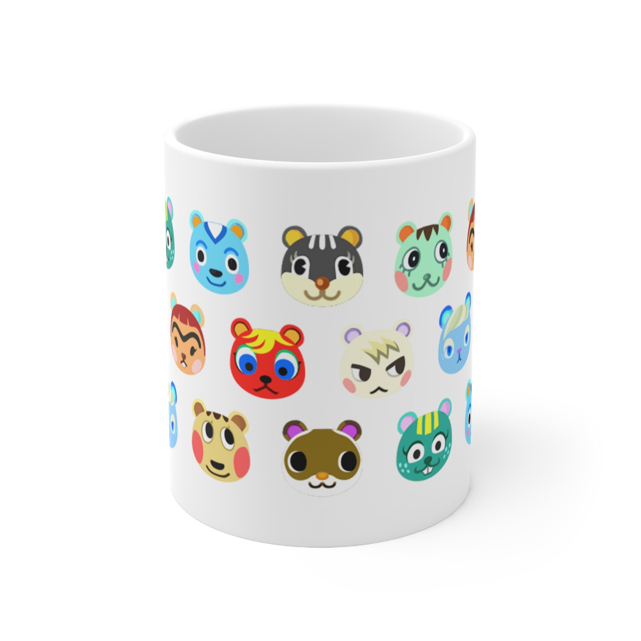 Custom ACNH Villagers Mug Personalized Animal Crossing New Horizons ...