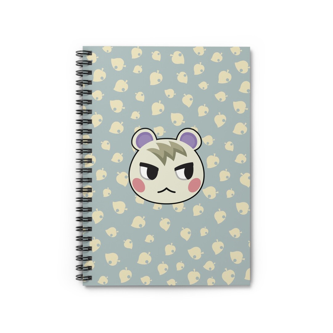 Animal Crossing Notebook | Marshal ACNH Spiral Journal - Etsy