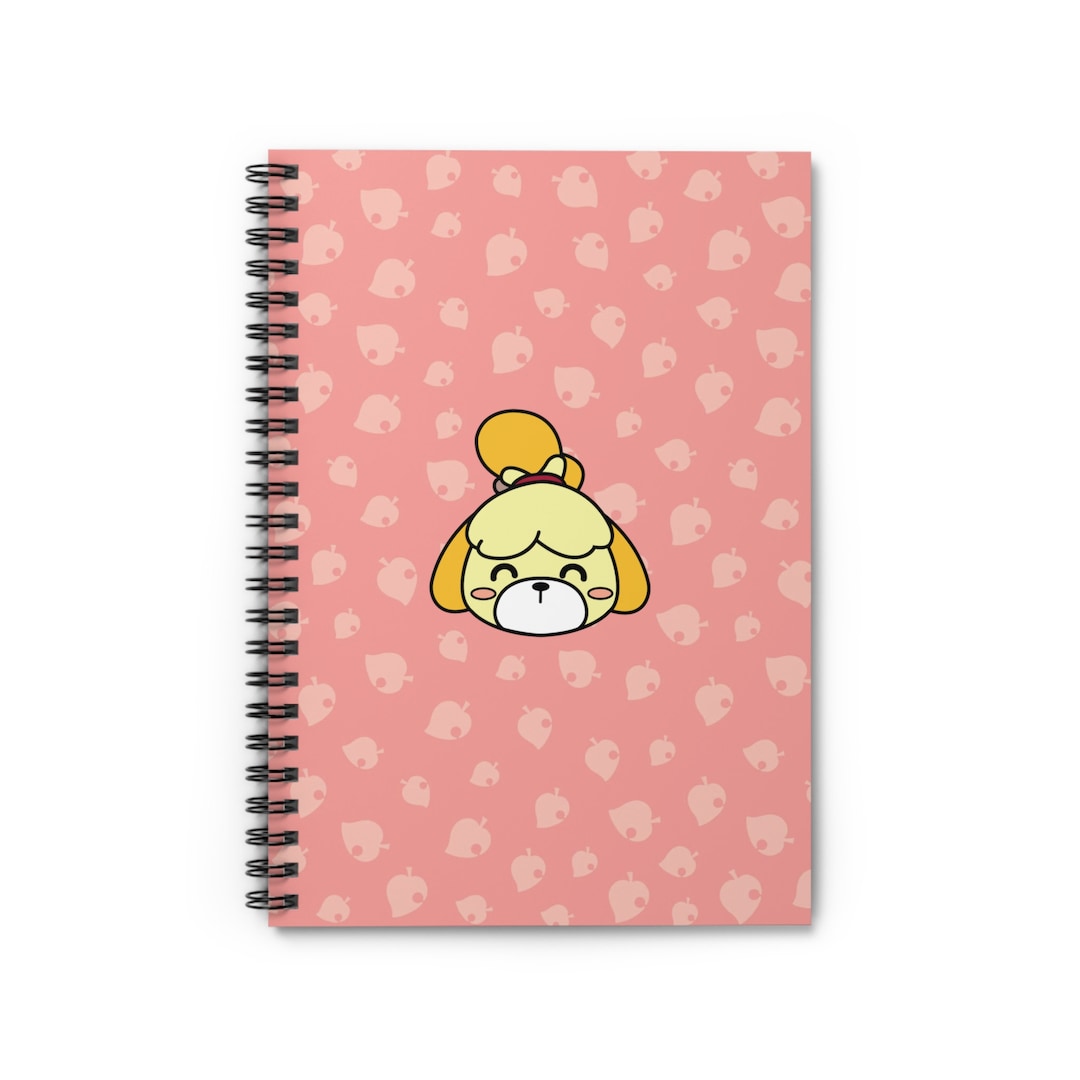 Animal Crossing Notebook | Isabelle ACNH Spiral Journal - Etsy
