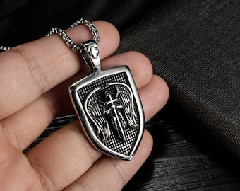 St Michael Chain - Etsy