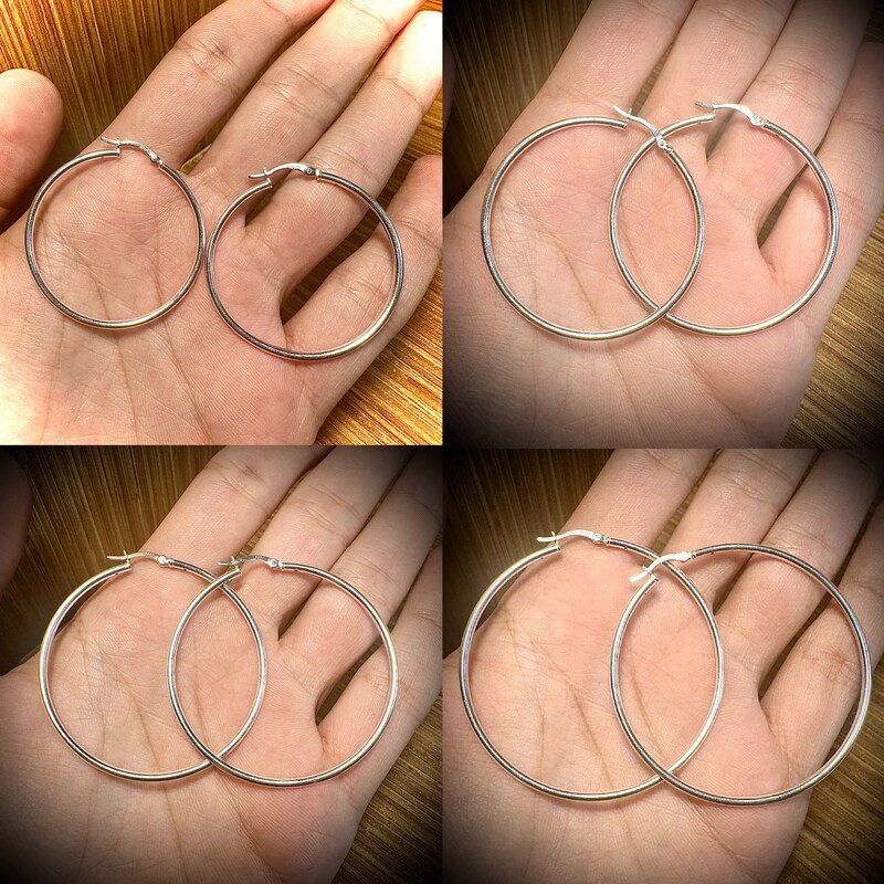 Name Hoop Earrings - Etsy