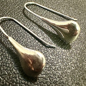 925 Sterling Silver Tear Drop Hook Dangle Drop Earrings for Women Gift ...