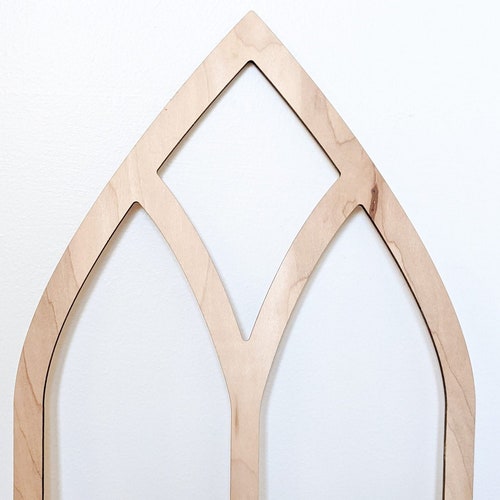 Wood Cathedral Window Cathedral Window Frame Cathedral Window - Etsy